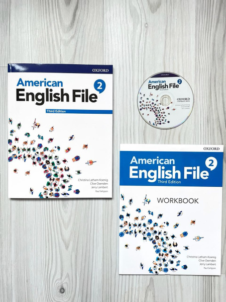 American English File 2 3rd edition - купить с доставкой по выгодным ...