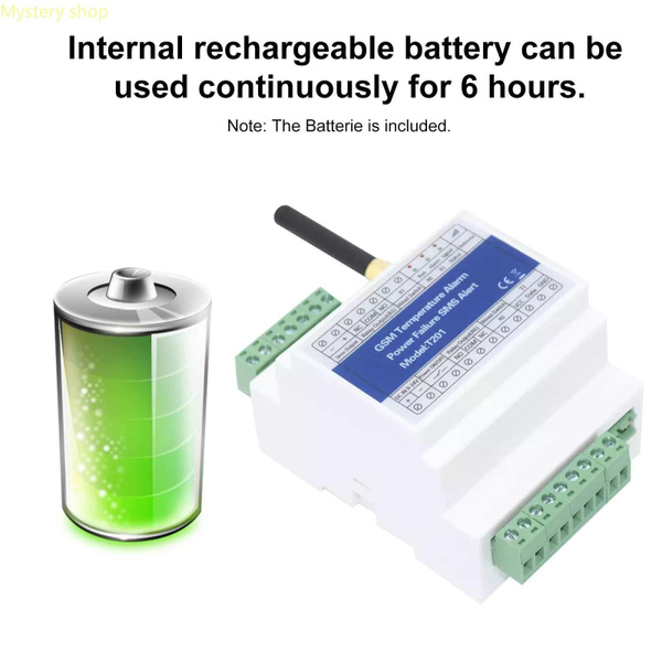 Контроллер доступа удаленного реле GSM T201 Сигнализация температуры ...