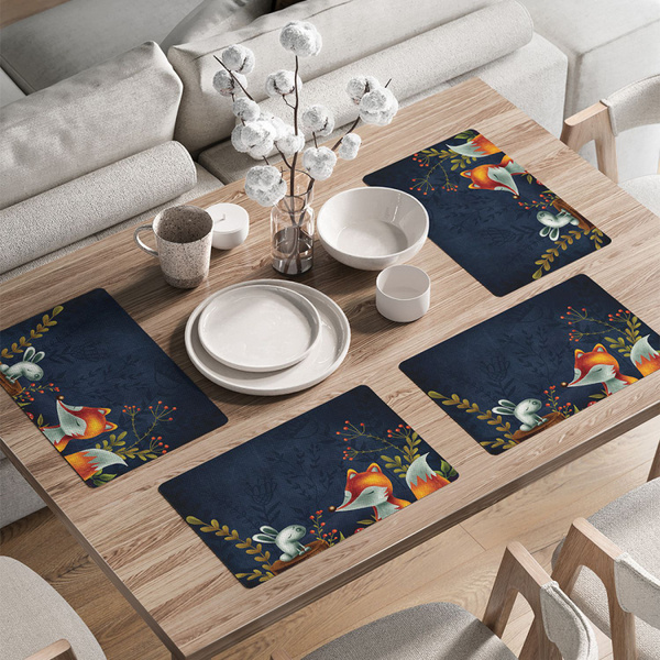 Сервировочные салфетки на стол "Лесные друзья", 30x46 см, JoyArty - купить в интернет-магазине ...