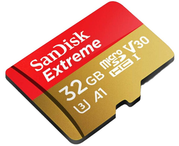 Карта памяти Sandisk Extreme micro SDHC 32Gb (100/60Mb/s) UHS-I U3 V30 ...