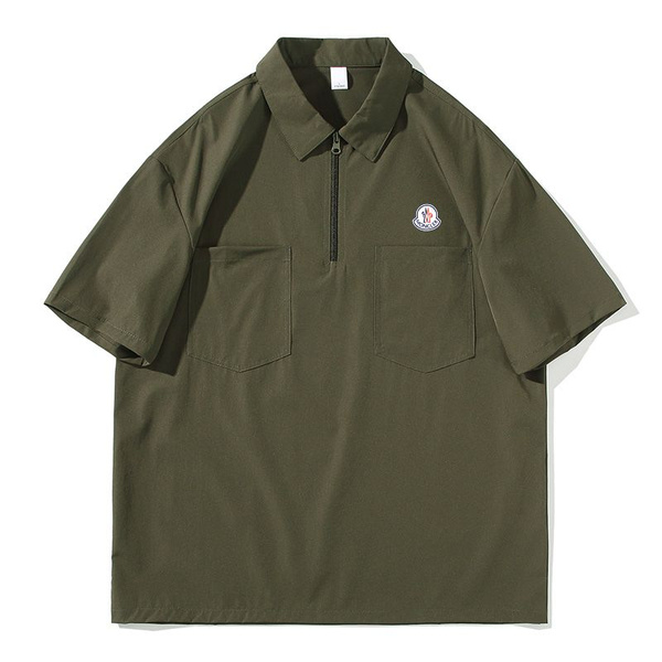 Поло MONCLER, размер 44, цвет белый - купить по выгодной цене в ...