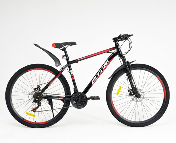 Велосипед BICYSTAR MBS888HS 29 дюйм 2022 19 дюймов красный - купить по ...