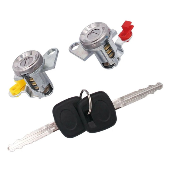 Новый Цилиндр Дверного замка с Ключами 69051-12340 Для Toyota Corolla 1 ...