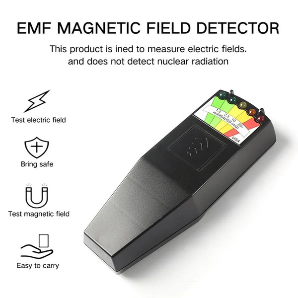 Электромагнитное поле EMF Gauss Meter Детектор излучения Портативный ...