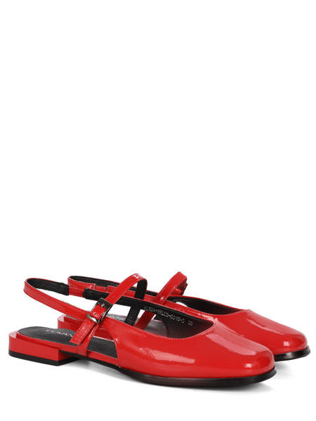 Туфли Женский Covani Натуральная кожа, размер 39 F Спортивная ходьба Россия Пряжка Закрытый нос ...