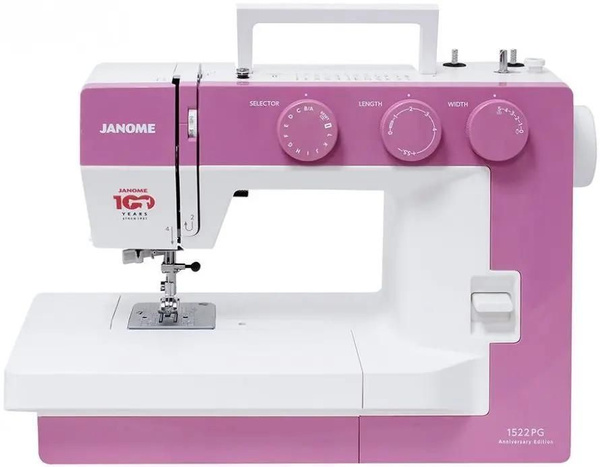 Распошивальная машина Швейная машина Janome 1522 PG белый - купить по ...
