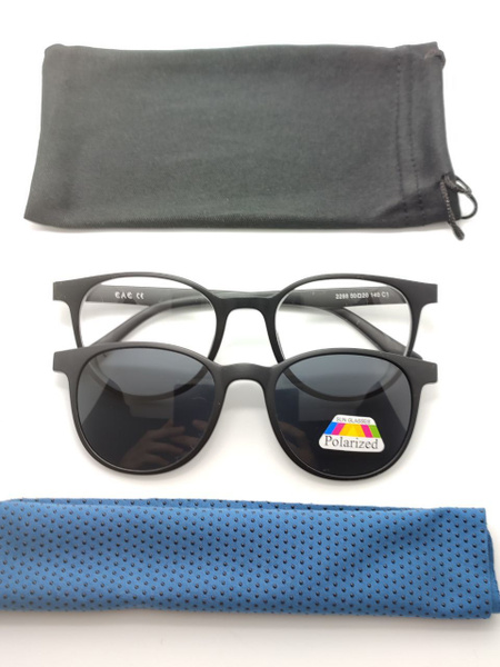 Очки для дали -1.0c черной насадкой - купить с доставкой по выгодным ...