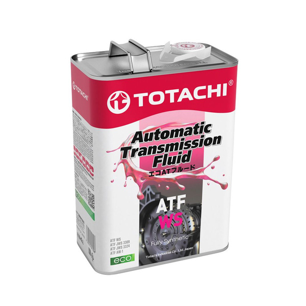 Масло трансмиссионное ATF WS 4 л (TOTACHI 20804) - купить по выгодной цене в интернет-магазине ...