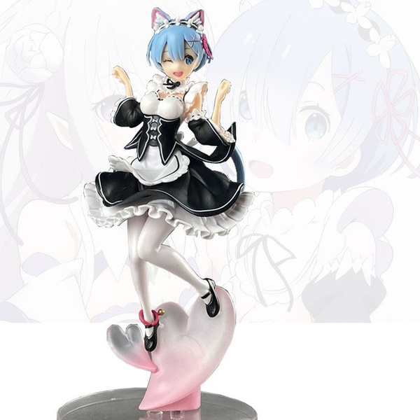 Аниме-фигурка Rem Cat Ear Re:ZERO -Начало жизни в другом мире - купить ...