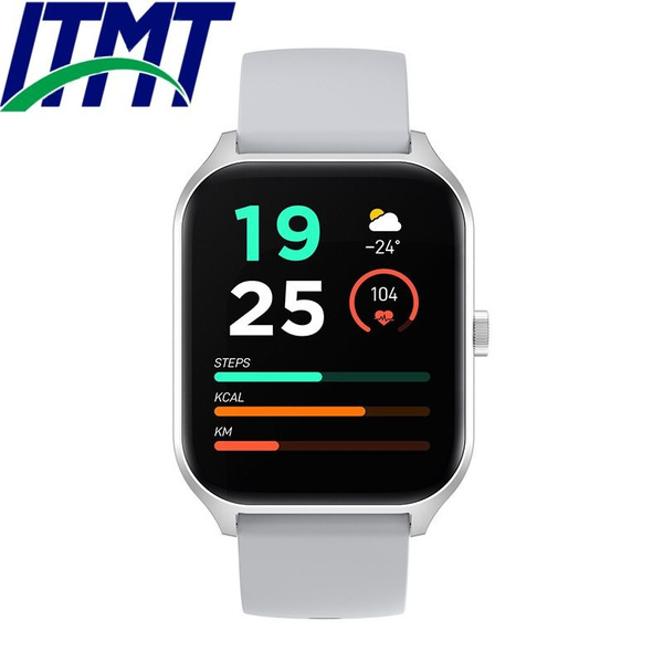Купить смарт-часы ITMT P58, экран 1.96" - купить по низким ценам в интернет-магазине OZON ...