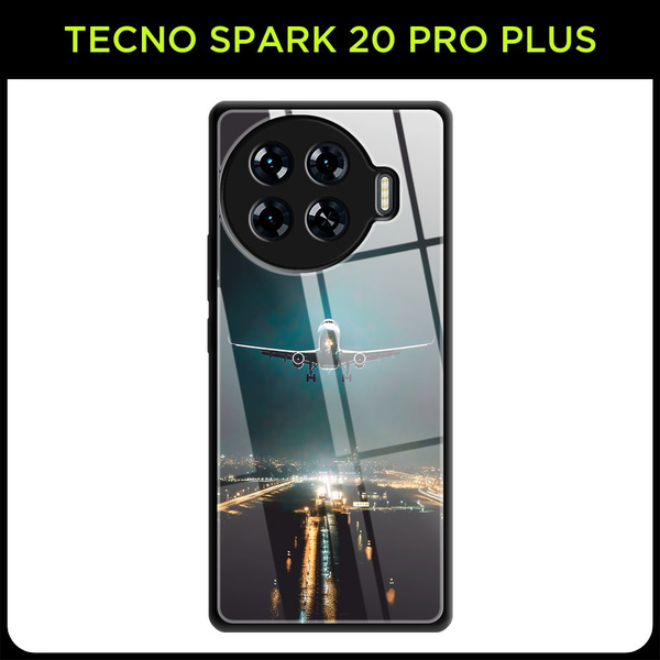 Характеристики Стеклянный чехол на Tecno Spark 20 Pro Plus Текно Спарк 20 Про Плюс с принтом