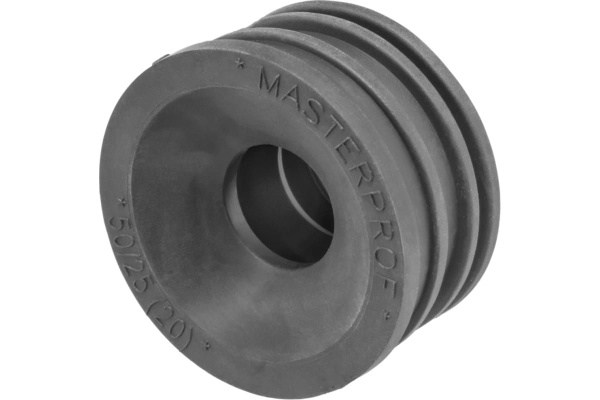 Манжета для канализации уплотнительная сантехническая Masterprof ТЭП 50х25 MPF, черный - купить ...