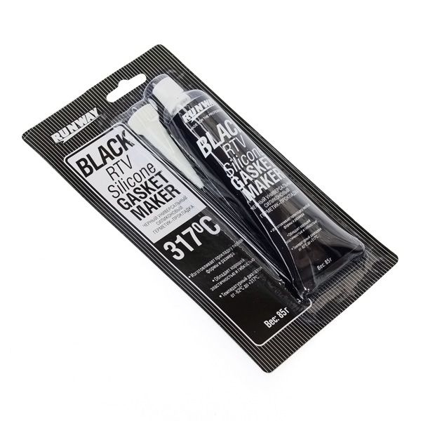 Герметик - прокладка Runway, черный, 85 гр - купить по выгодной цене в ...