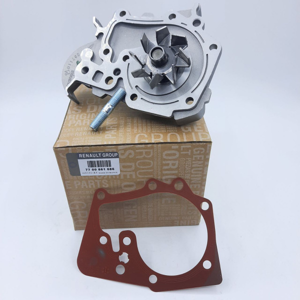 Насос водяной 7700861686 Renault Logan, Clio, Kangoo, Sandero / рено ...