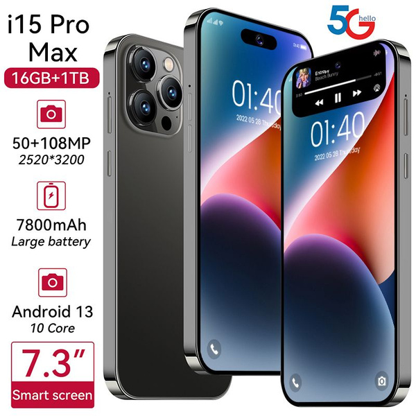 Смартфон i15 Pro Max - купить по выгодной цене в интернет-магазине OZON (1693555097)