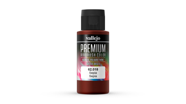 Краска для аэрографа Vallejo Premium/ Сепия (арт.62018) купить на OZON ...