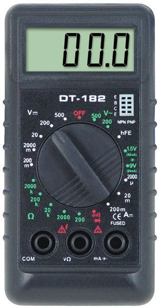 Мультиметр: DT-182 купить по выгодной цене с доставкой по Москве и всей России | Интернет ...