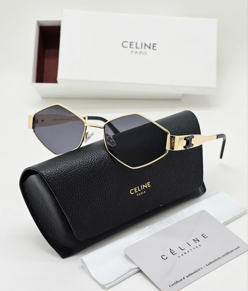 CELINE Очки солнцезащитные - купить с доставкой по выгодным ценам в ...