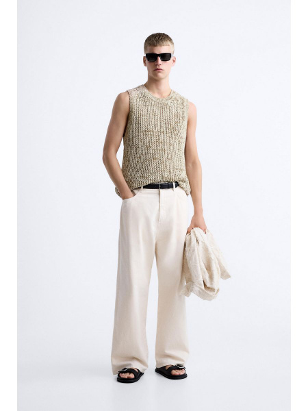 Майка Zara, 46 - купить по выгодной цене в интернет-магазине OZON (1576889477)