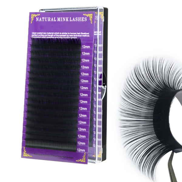 C Curl DIY Искусственные ресницы 16 рядов Длинные сегментированные ...