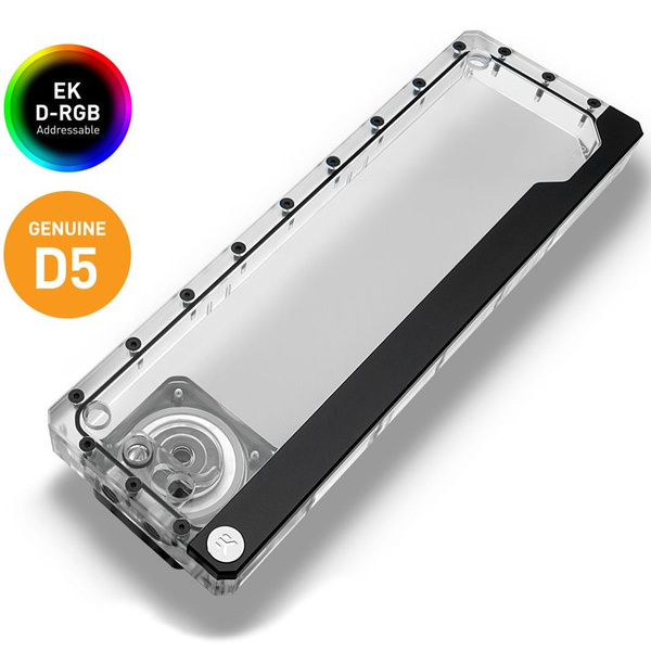 Резервуар с помпой EK-Quantum Kinetic FLT 360 D5 PWM D-RGB - Plexi ...
