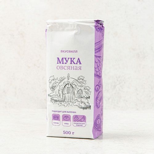 Мука овсяная 500г - купить с доставкой по выгодным ценам в интернет ...