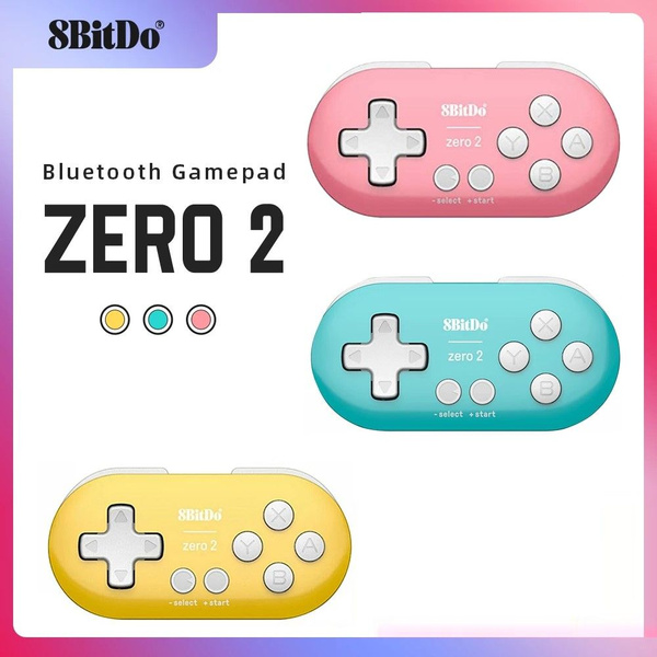 8BitDo Zero 2 Mini Game Crontroller Bluetooth Геймпад, совместимый с Nintention Switch Windows ...