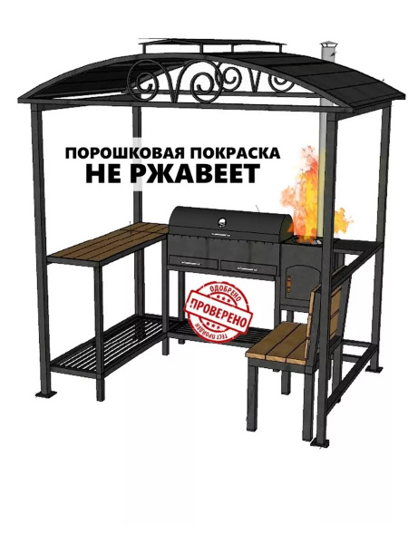 Мангал METAL МАНГАЛ купить по выгодной цене в интернет-магазине OZON ...