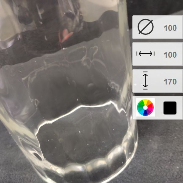 Плафон стекло колба прозрачная 100*170мм Odeon light 4961 MAVRET ...