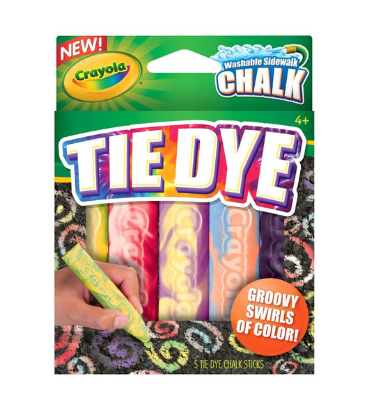 Мел для асфальта Crayola узорчатый, 5 цветов (1424507) - купить с ...