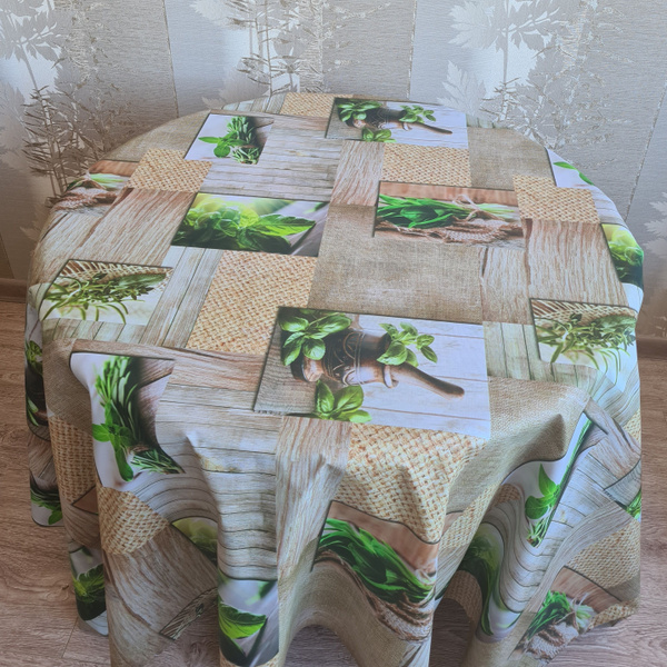 Клеенка на стол ПВХ (поливинилхлорид) 80x140см - купить с доставкой по ...