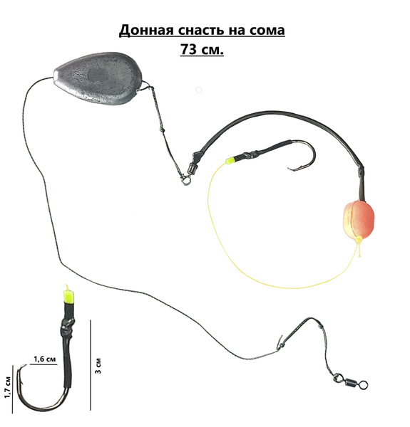 Снасть донная на сома - купить с доставкой по выгодным ценам в интернет ...