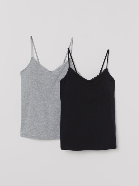 Майка H&M, 42, 44 - купить по выгодной цене в интернет-магазине OZON (1590111789)