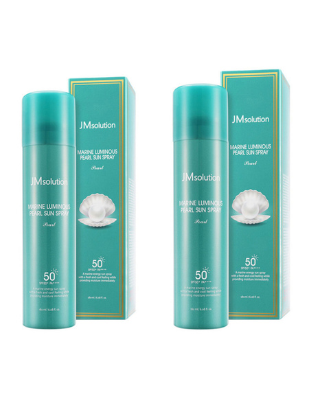 JMsolution Солнцезащитный спрей с экстрактом дамасской розы омолаживающий Glow Luminous Flower ...