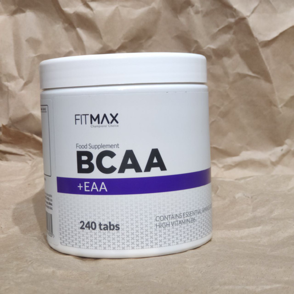 БЦАА с незаменимыми аминокислотами в одном FitMax - BCAA + EAA (240 табл.) - купить с доставкой ...