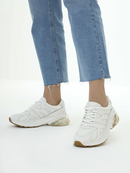 Кроссовки Женский BASCONI Натуральная кожа, размер 37 F На любой сезон Шнурки Италия купить c ...