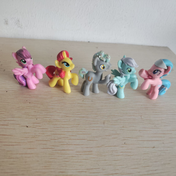 5 шт. Фигурка мой маленький пони , My Little Pony - купить с доставкой по выгодным ценам в ...
