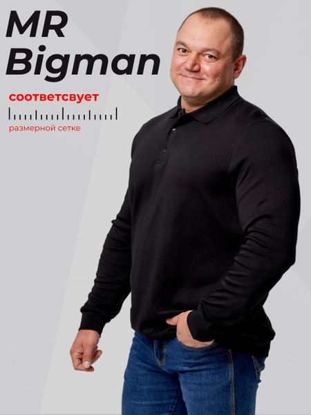 Лонгслив MR. BIGMAN - купить с доставкой по выгодным ценам в интернет-магазине OZON (1600470466)