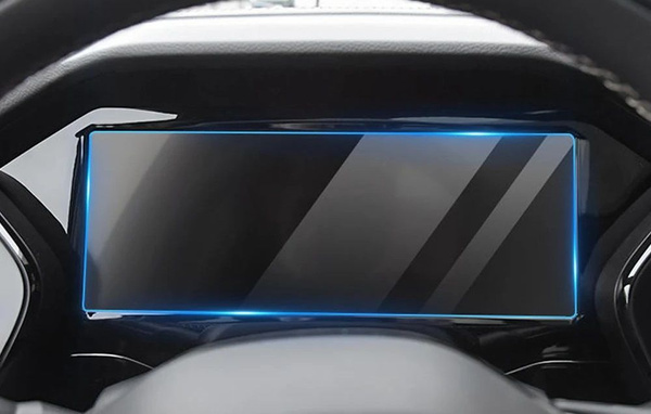 Закаленное прозрачное стекло для защиты приборной панели Geely Monjaro ...