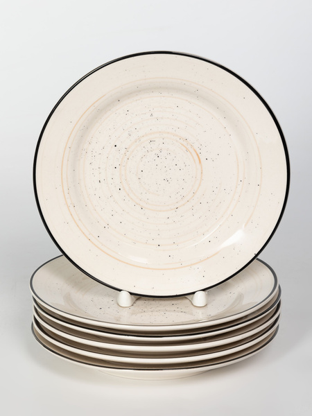 Тарелка Lux Farfor, Керамика, диаметр 19 см купить c доставкой на OZON по низкой цене (1658535381)