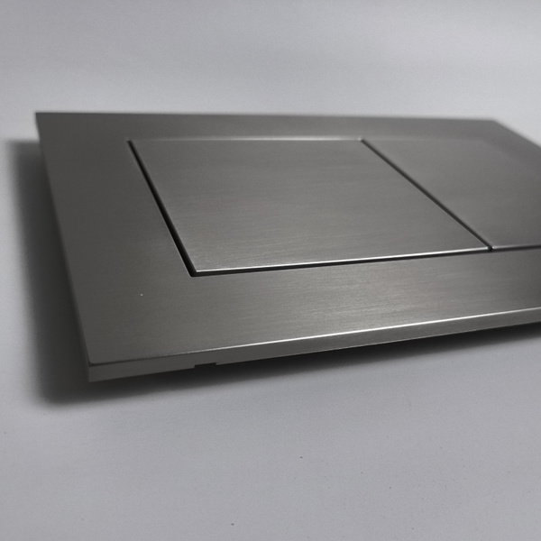 TECEnow панель смыва с двумя клавишами никель/сатин 9240418 - купить инсталляцию по выгодной ...