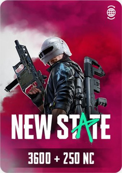 Игровая валюта New State Mobile 3600+250 NC [Цифровая версия] купить по выгодной цене в интернет ...