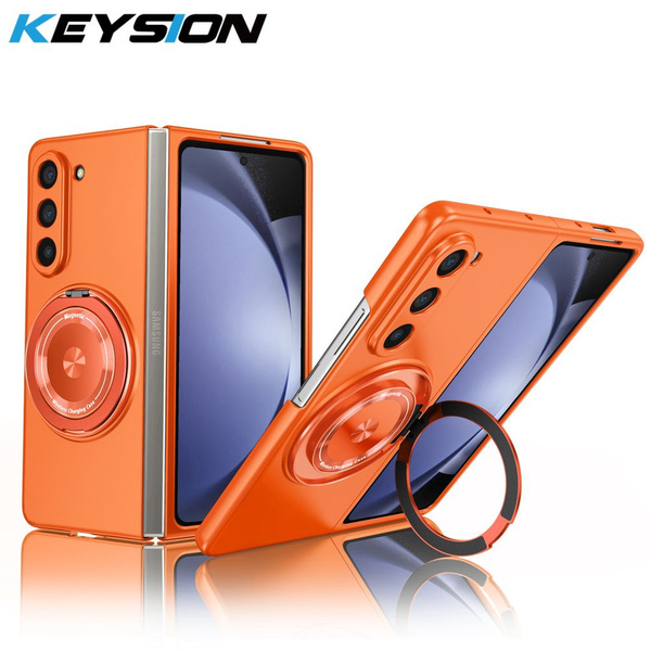 Чехол KEYSION для MagSafe для Samsung Z Fold 6 5 5G, жесткий ...