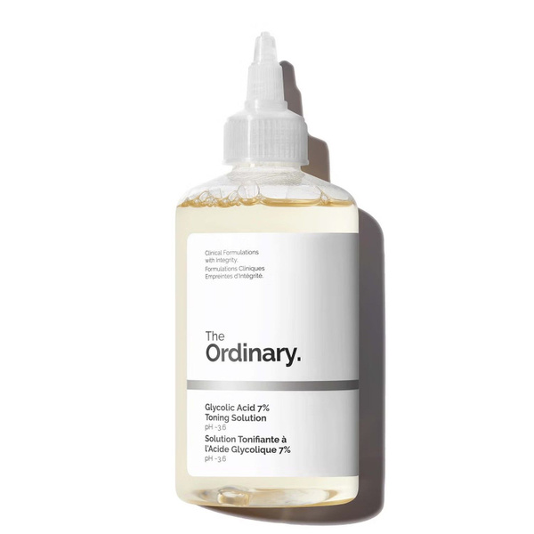 The Ordinary Очищающий пилинг тоник для лица с гликолевой AНA-кислотой ...