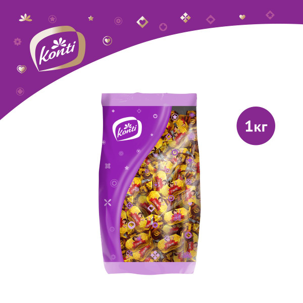 Конфеты "Шоколадные истории "Джек" с вафельной крошкой, 1кг - купить с ...