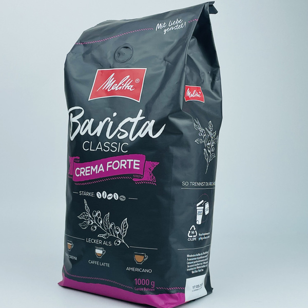Кофе в зернах MELITTA BARISTA CREMA FORTE, 1 кг - купить с доставкой по ...