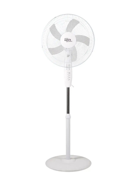 Вентилятор напольный Oasis VF-40TMW пульт белый купить по низкой цене с доставкой в интернет ...