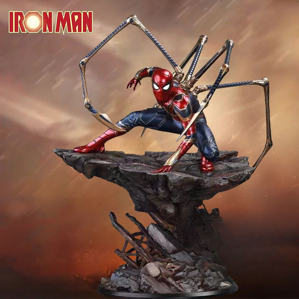 Фигурка Железный Человек-паук Iron Spider-man (аксессуары, 30 см ...