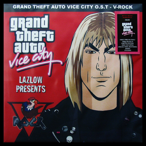 LP V-A - V-ROCK (Grand Theft Auto: Vice City Soundtrack) (винил ...