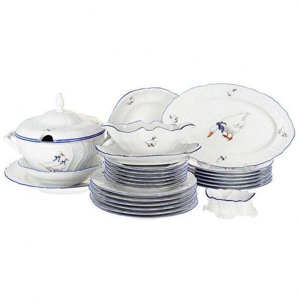 Thun Сервиз обеденный из 24 предм., количество персон: 6 - купить с доставкой по выгодным ценам ...
